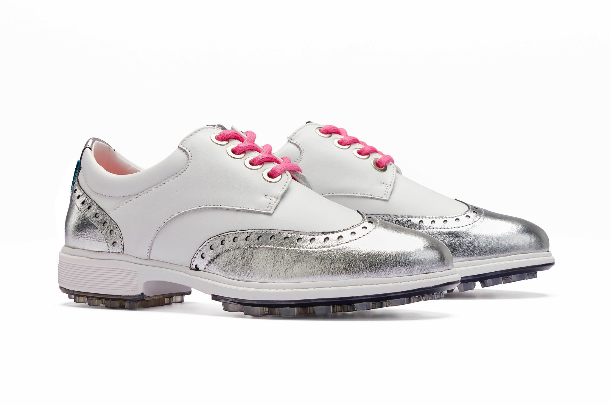 Tailor | Women's Premium White / Silver Italian Leather, Lightweight ...